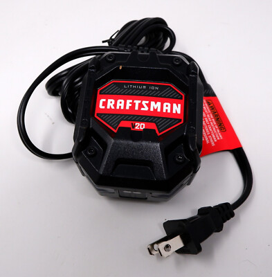 CRAFTSMAN GENUINE CMCB101 V20 20V LITHIUM ION BATTERY CHARGER 1.25A ...
