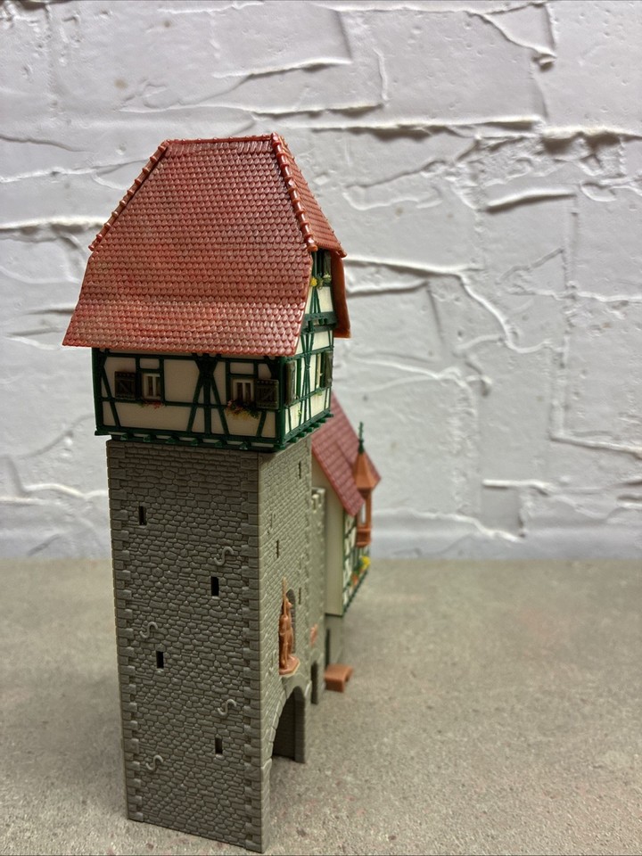 Faller or Vollmer (Not Sure) City Wall Gate Building N Scale | eBay