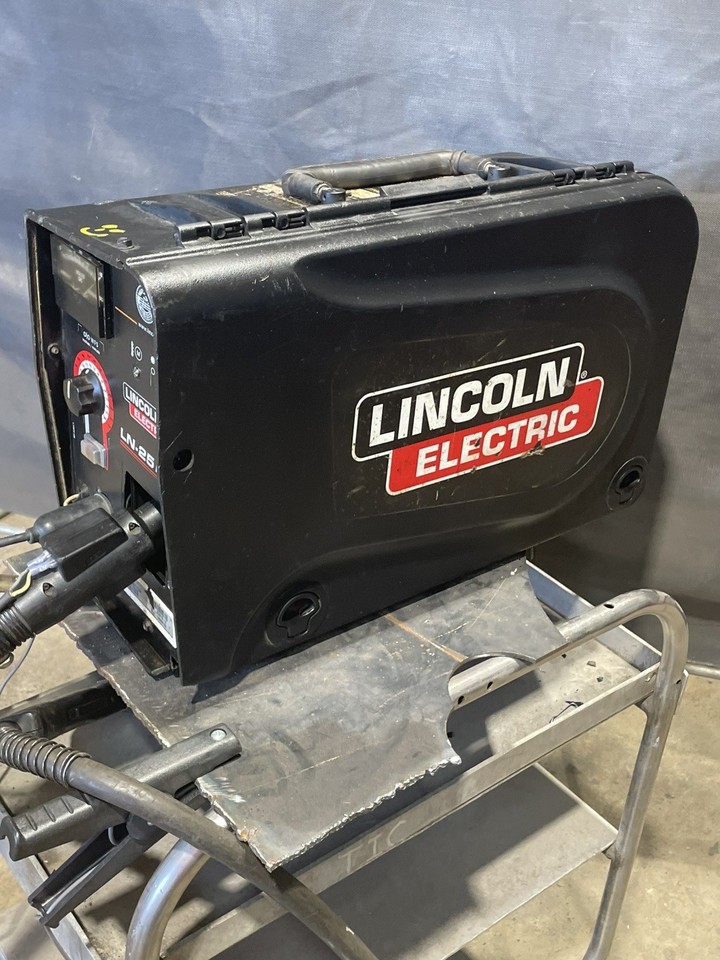 Lincoln LN-25 Pro Wire Feeder Suitcase W Profax Mig Gun 400amps | eBay