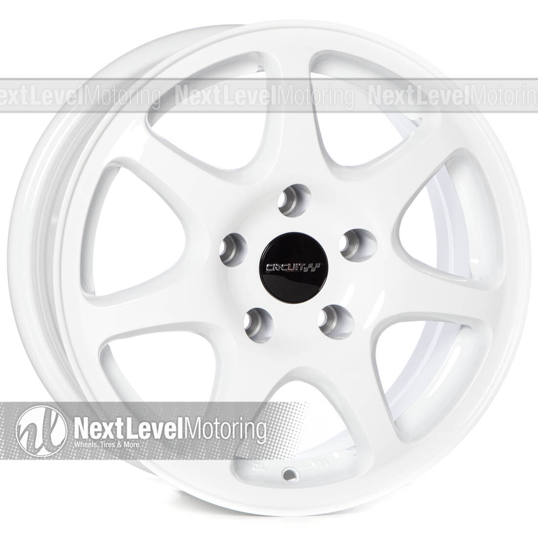 4 CIRCUIT CP42 15x7 5x114.3 +35 WHITE WHEELS USDM TYPE R ITR CTR DC2 ...