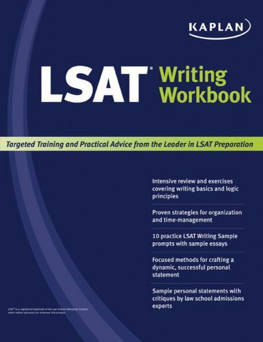 Kaplan LSAT Writing Workbook Kaplan Good Book 0 paperback 9781427798428 ...