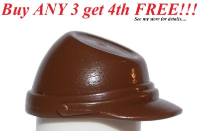 ☀️NEW Lego Minifig Classic Brown CAVALRY CAP Kepi StarWars Imperial ...