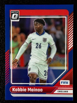 Panini 24-25 Donruss FIFA Soccer Optic England Kobbie Mainoo Blue /149 ...