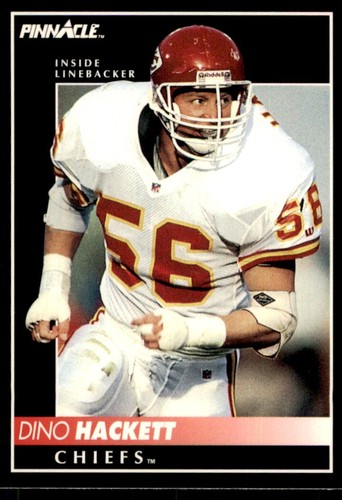 1992 Pinnacle Dino Hackett Kansas City Chiefs #7 | eBay