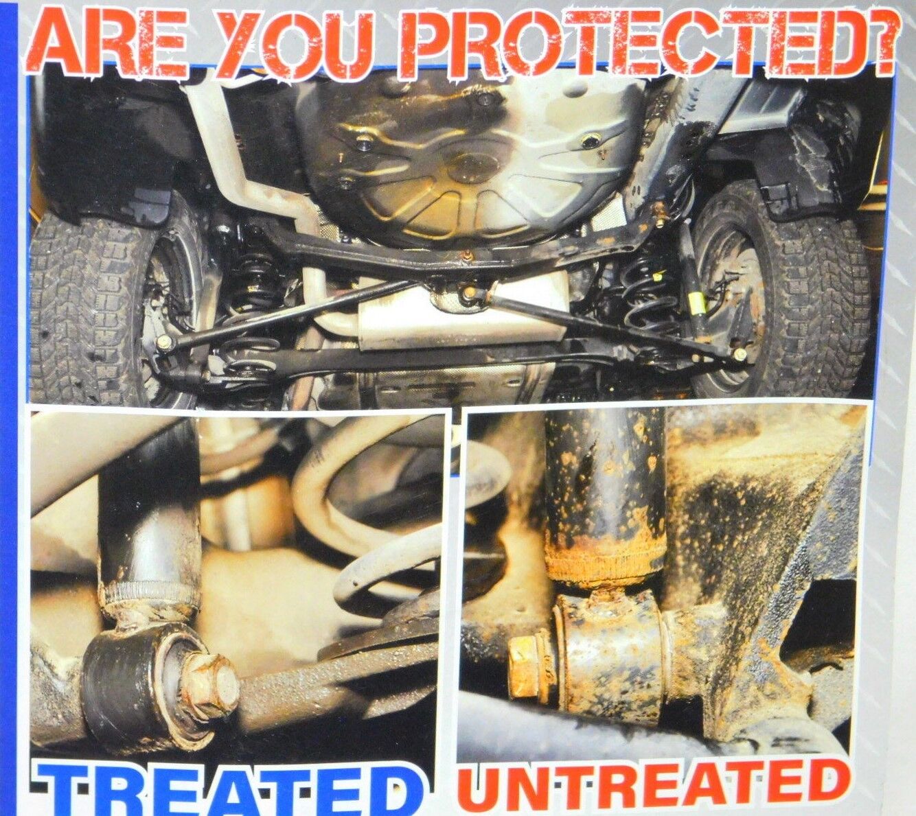 Gallon PFC BLACK Rust Proof Pro Undercoat Spray Gun Kit 3 Bottles Made ...