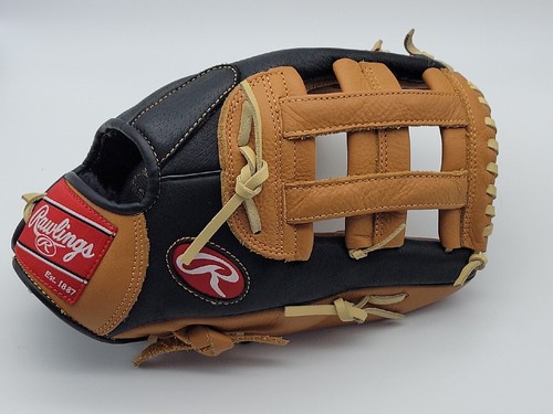 Rawlings P120GBH 12" Prodigy Baseball Glove Palm Pad Feature Black ...