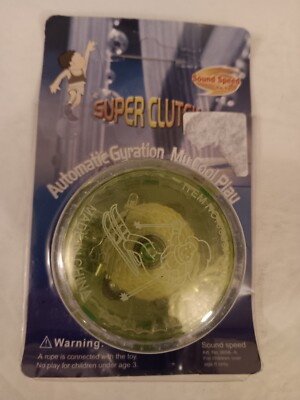 Super Clutch Sound Speed Yo-Yo 3658 Green Yo Yo Mint On Card | eBay