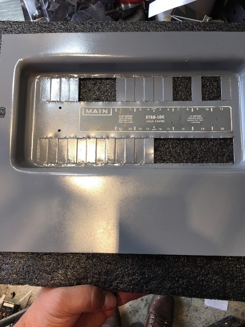 Federal Pacific FPE 16 Circuit Panel Cover Mb108-16 for sale online | eBay