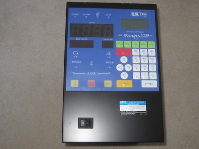 New Estic EH2-HT30-202NN Handy 2000 Hand Tool Nutrunner Control Unit | eBay