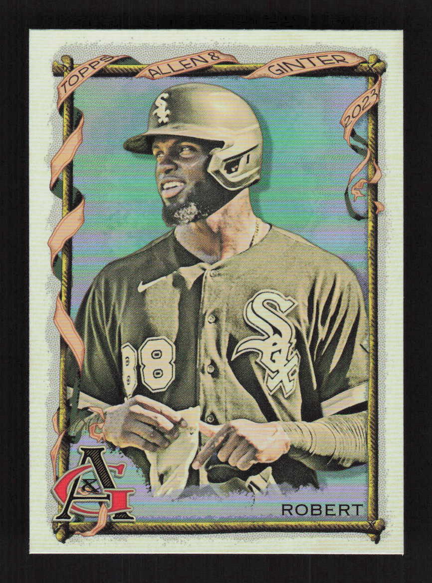 Luis Robert 2023 Allen & Ginter Silver Portrait Hot Box Chicago White ...