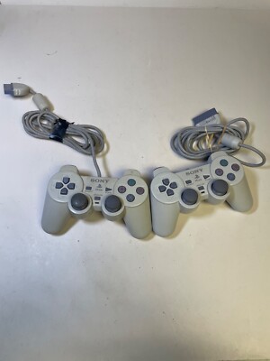 PS1 Analog Controller Lot of 2 Untested | eBay