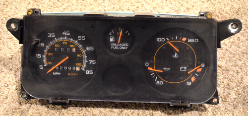 93 94 95 GMC CHEVY VAN G10 G20 vandura speedometer gauge INSTRUMENT ...