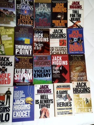 Jack Higgins English Novel Set of 38 Books #PGCFL5 | eBay