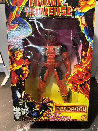 RARE Marvel Universe Deadpool 10 Inch Toy Biz Action Figure BRAND NEW ...