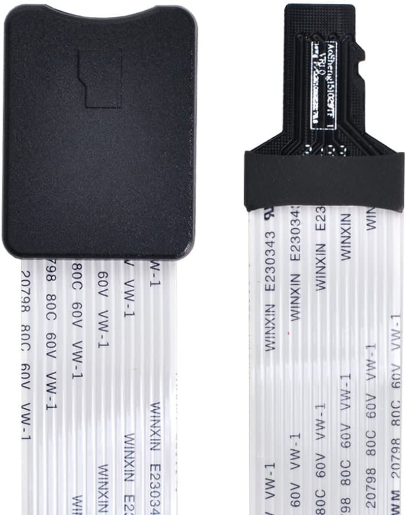 Micro-Sd TF Memory Card Kit Male to TF Female Extension Soft Flat FPC ...