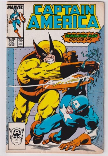 CAPTAIN AMERICA #330 (MARVEL 1987) | eBay