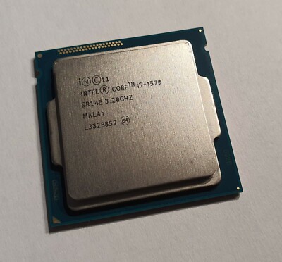 Intel i5-4570 3.20GHZ Quad Core Socket LGA1150 Processor (SR14E) | eBay UK