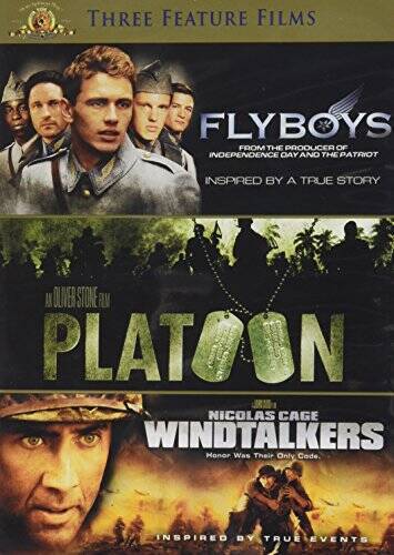 Flyboys (Widescreen), Platoon (Widescreen), Windtalkers ( - VERY GOOD | eBay