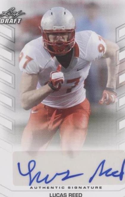 2013 Leaf Draft - Autographs Lucas Reed #BA-LR1 (AU, RC) for sale ...