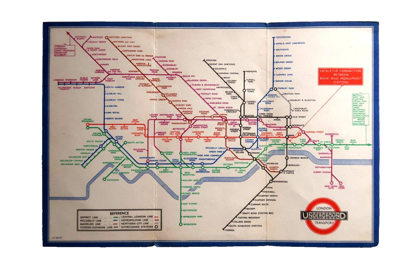 1935 London Underground Transport Railway | Grelly UK
