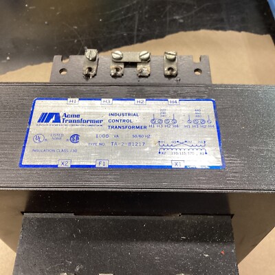Acme TA-2-81217 Transformer #626F49 | eBay
