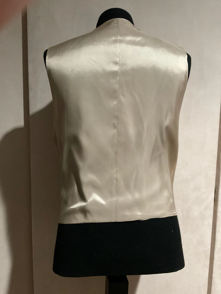 R P VEST / BEIGE / SILK & WOOL / 40 / MADE IN CANADA | eBay