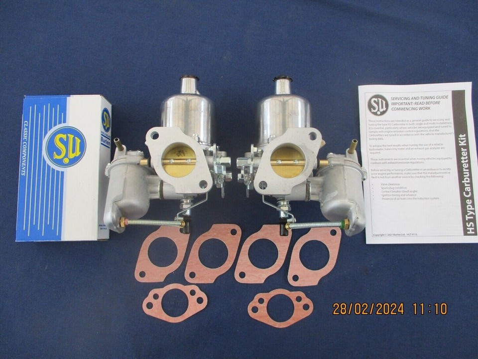 MG MGB HS4 TWIN SU CARBS CARBURETTORS 1969-1972 AUD 325 | eBay
