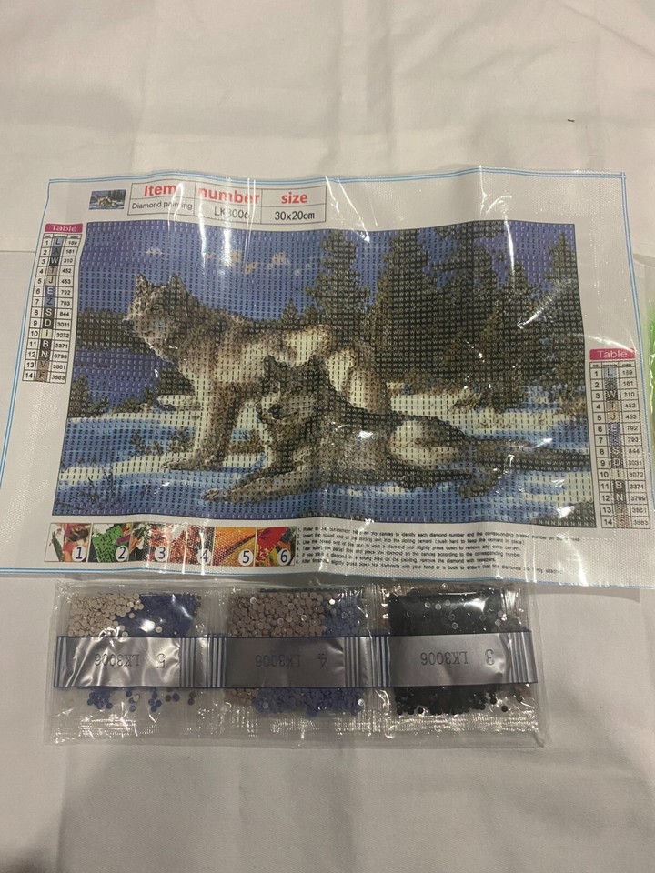 5D DIY Diamond Art Painting, Full Rhinestones, Embroidery Kit Art Craft ...