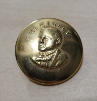 Rare Antique Button, US President McKinley, Served 1897-1901 | eBay