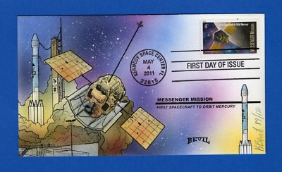 Scott 4528 Messenger Mission HP Bevil FDC Main Lot 150 Made | eBay