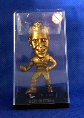 2009 AFL SELECT BEN RUTTEN ADELAIDE CROWS GOLD FIGURINE | eBay Australia