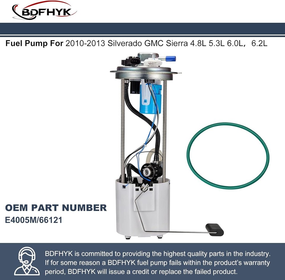 For 10-13 GMC Sierra 1500 Chevy Silverado 1500 Fuel Pump Module ...