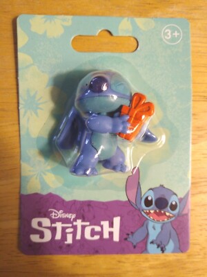 Disney Stitch Micro Collection Figure - Stitch Holding Gift dollar tree ...