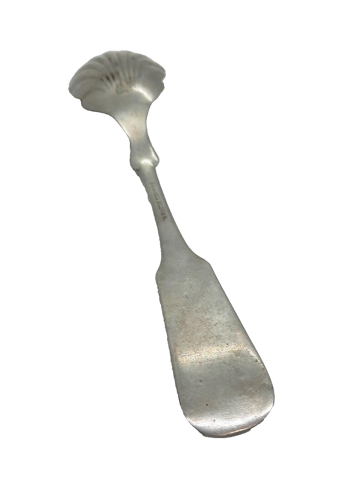 Brazil S Engraved Silver Antique Fiddle Tipped Sugar Shell Vintage ...