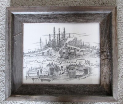 AL CIGICH PRINT LOCOMOTIVES 1983 | eBay