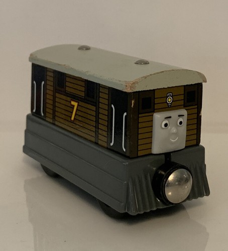 Thomas & Friends Wooden Railway Train TOBY The Tram Tank Engine ...