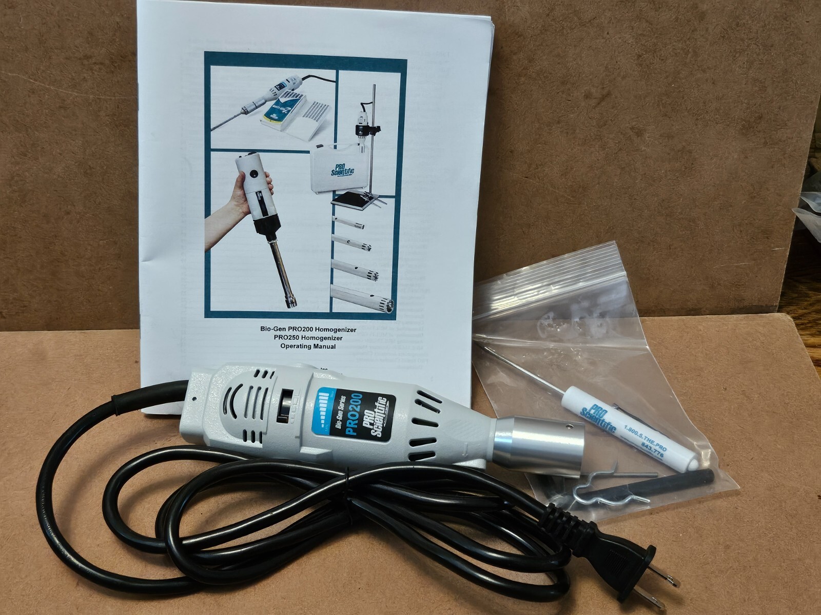 Pro Scientific PRO200 Handheld Homogenizer 5-30k RPM Generator D2a for ...