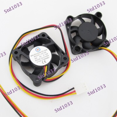 Brushless DC Cooling Fan 40x40x10mm 40mm 4010 7 blades 5V 3pin ...