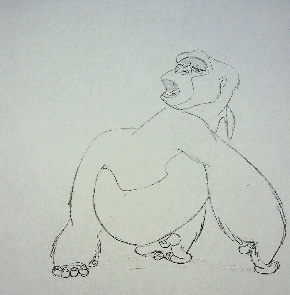 Walt Disneys 1999 Production RUSS EDMONDS Studio Copy KALA Model Sheet ...