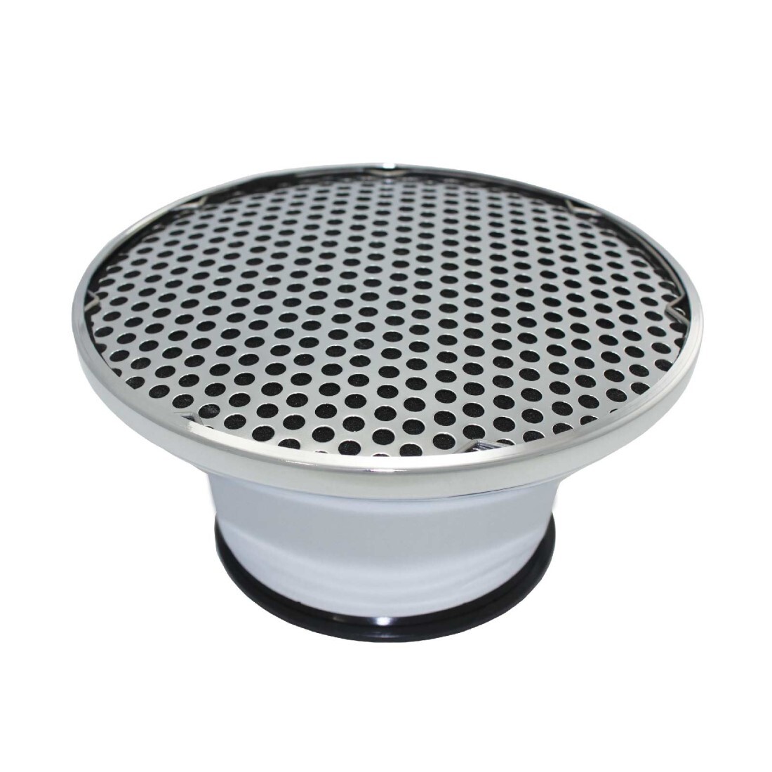 Chrome Steel Velocity Stack Air Cleaner Kit Foam Filter 8 3/4in x 4 1 ...
