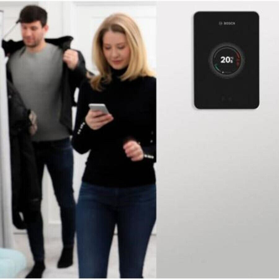 NEW Worcester Bosch Easy Control CT200 Programmable Thermostat Black ...