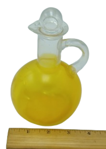 Play Food Realistic Life Size Bottle Of Olive Oil Rubbery Plastic ...