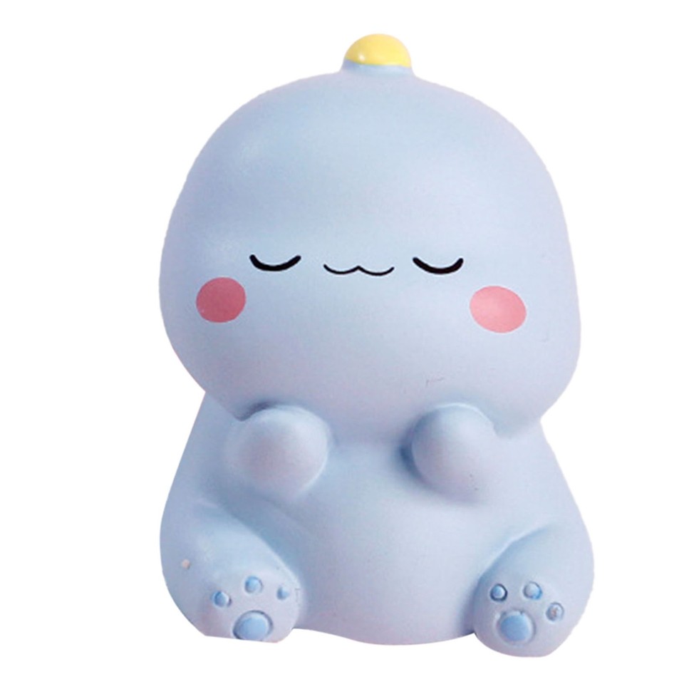 (A)Dinosaur Cake Topper Mini Dinosaur Ornament Car Accessories Cute ...