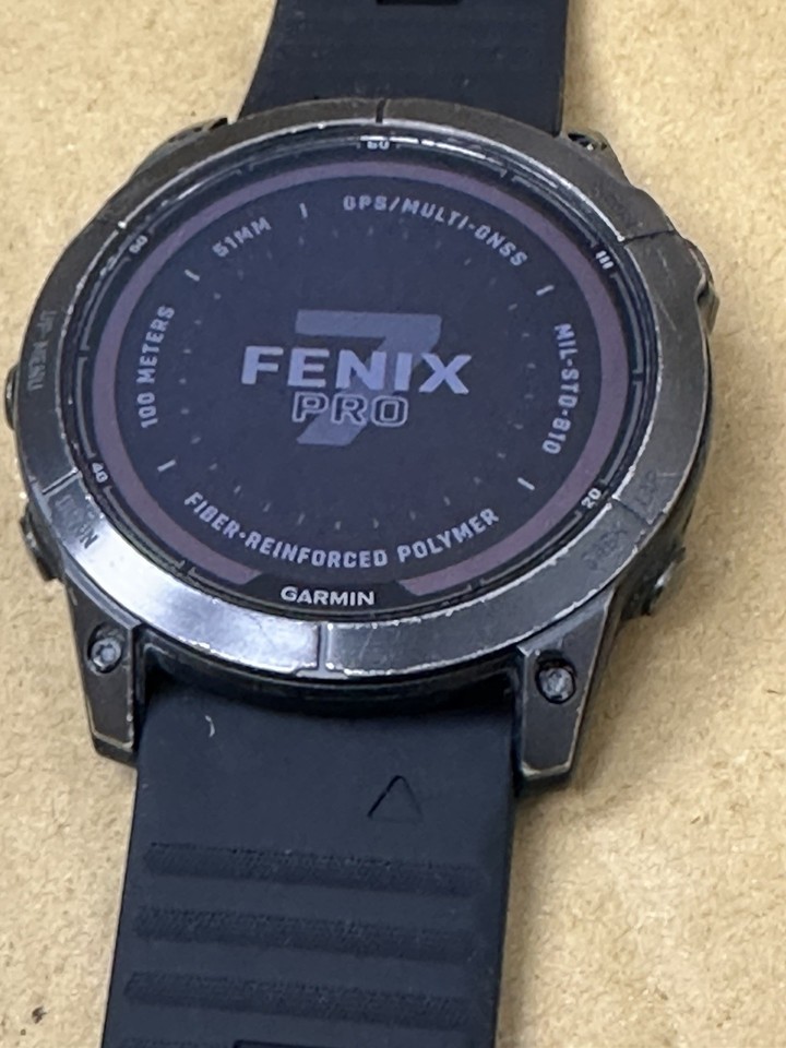 Garmin FENIX 7X PRO SOLAR MULTI BAND GPS WATCH 51MM POWER SAPPHIRE- | eBay