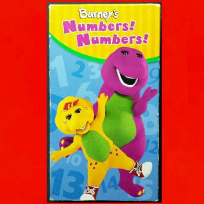 WATCH 📺 CLASSIC BARNEY & FRIENDS Barney's Numbers Numbers VHS Counting ...