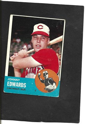 1963 Topps MLB # 178 Johnny Edwards | eBay