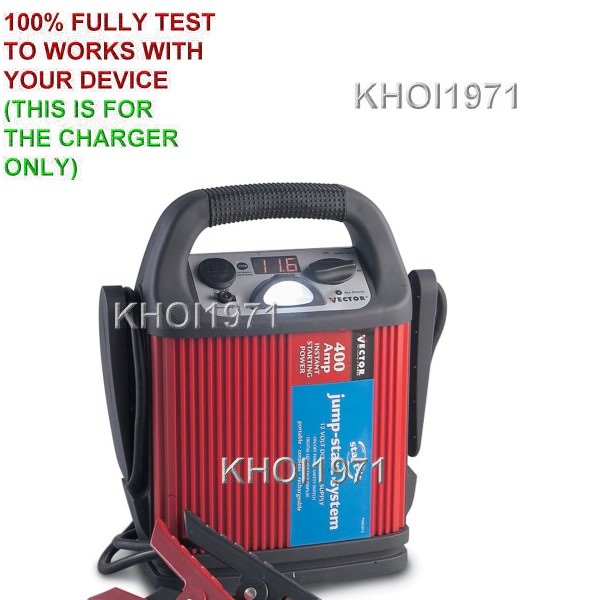 WALL Charger AC adapter for RED TVEC012 Vector Start-It jump starter | eBay