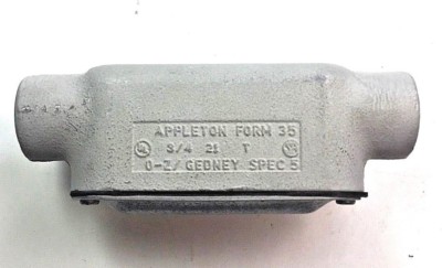 Appleton Form 35 3/4" 21 T O-Z/Gedney Conduit Outlet Box Body | eBay