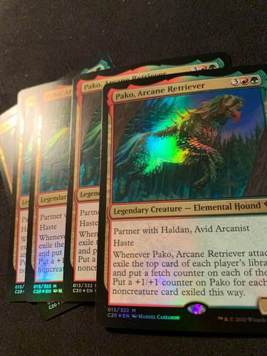MTG Magic 1x x1 - Pako, Arcane Retriever FOIL C20 Ed NM (Avl 8) - Make ...