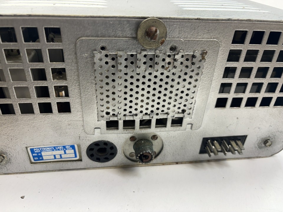 Vintage Polytronics Poly-Comm Tube CB radio- Untested - No Cord ...